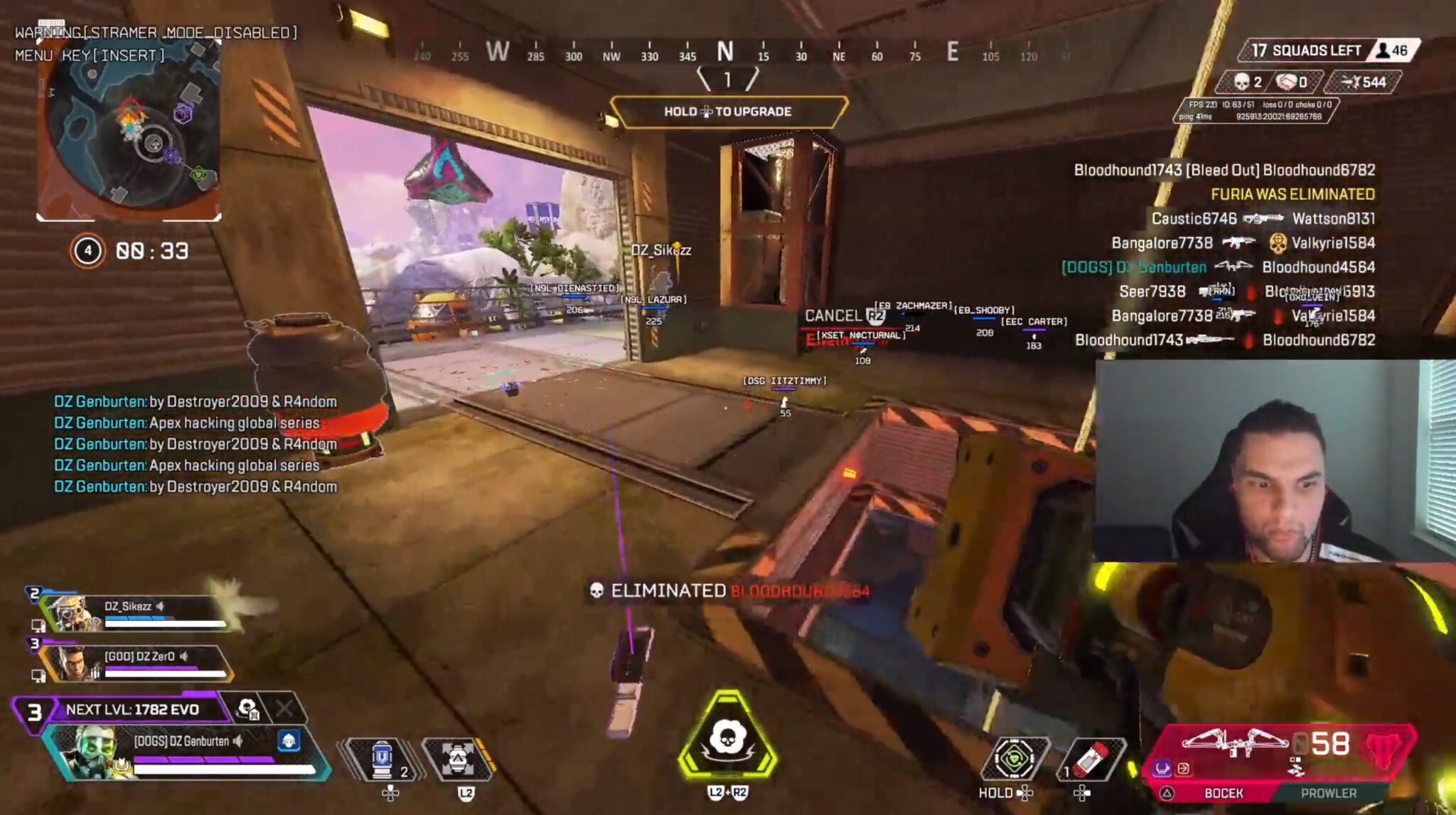 リモートコード実行の脆弱性か。Apex Legends大会参加者がハッキングされ強制チート状態に | Kultur