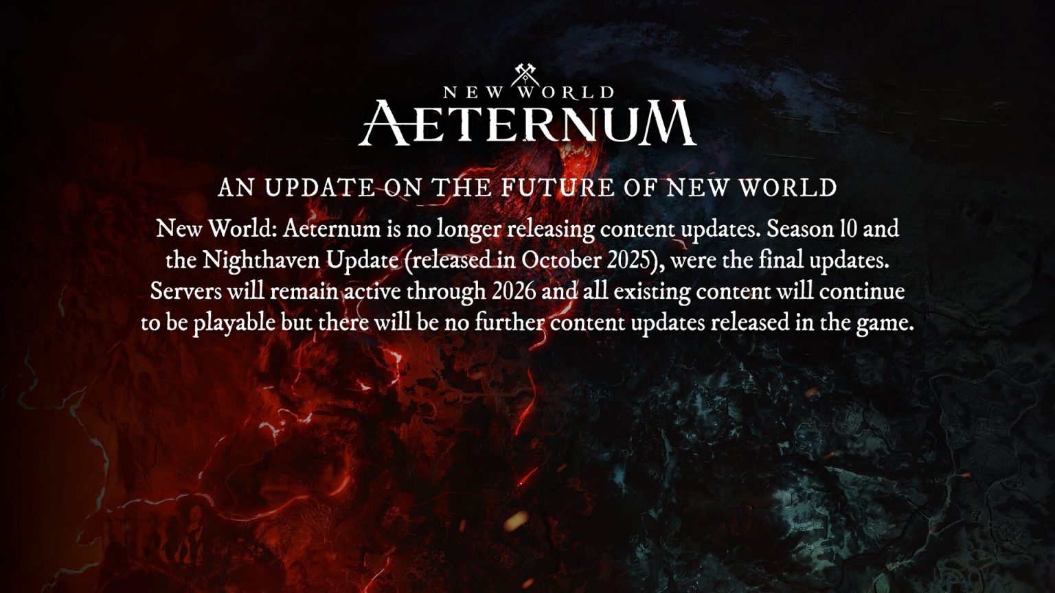 MMORPG「New World」Amazonの大規模人員削減を受け開発終了が決まる。2026年までは運営予定 | Kultur